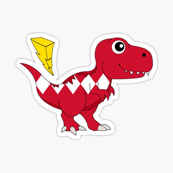 "Power Rangers Red Ranger" Sticker for Sale by gypsysgem | Redbubble