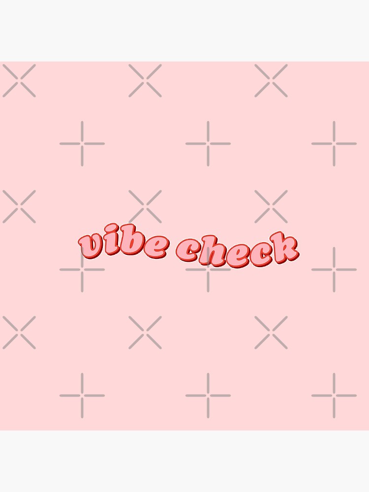 "vibe check" Framed Art Print by averywagner | Redbubble