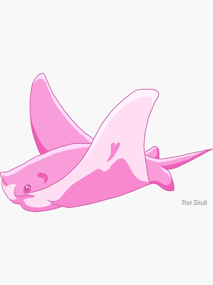 "Pink Stinger" Sticker by dannyphantom69 | Redbubble