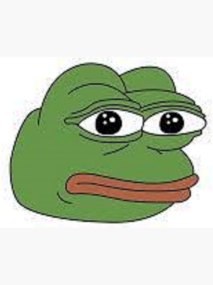 "Pepe the fwog" Sticker for Sale by Jessicamarino1 | Redbubble