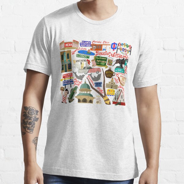 "Decatur, Illinois" T-shirt for Sale by jenbucheli | Redbubble ...