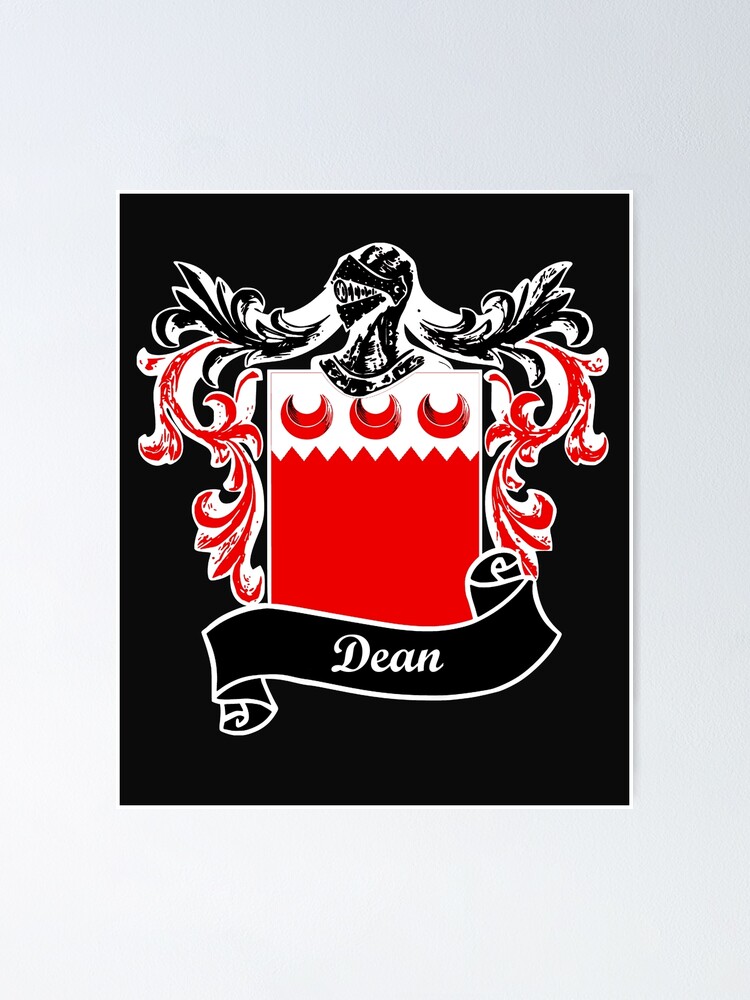 "Dean Coat of Arms" Poster by ljrigby | Redbubble