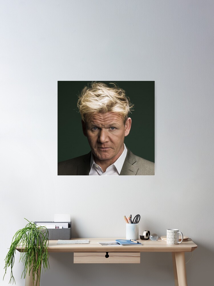 "Gordon Ramsay " Poster for Sale by Lena V Wolverton | Redbubble