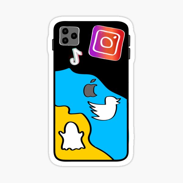 "Social Medai iPhone 11" Sticker by Cfarmer9 | Redbubble