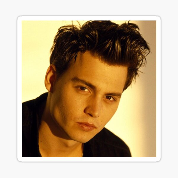 "Johnny Depp - " Sticker for Sale by sxxzf | Redbubble