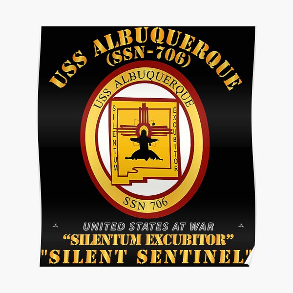 "Navy - USS Albuquerque (SSN-706)" Poster by twix123844 | Redbubble