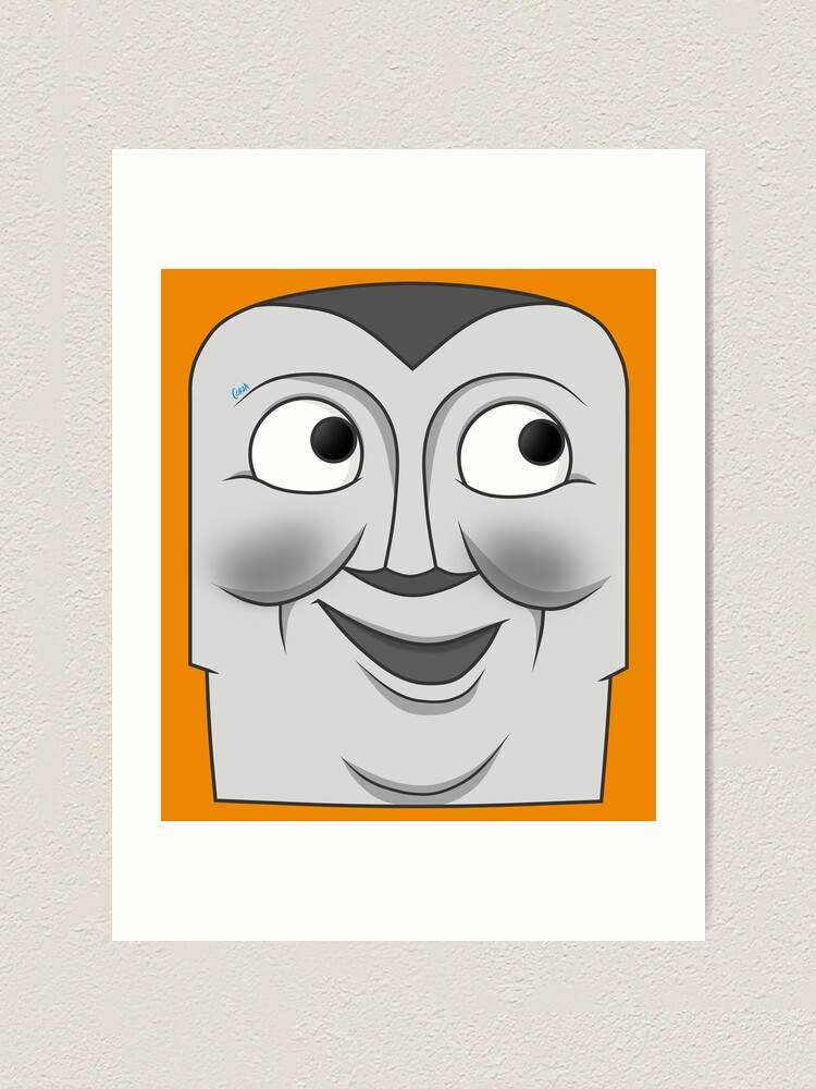 "Terence (happy face)" Art Print for Sale by corzamoon | Redbubble