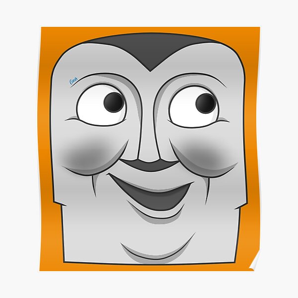 "Terence (happy face)" Poster for Sale by corzamoon | Redbubble