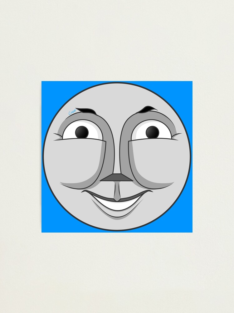 "Gordon (happy face)" Photographic Print by corzamoon | Redbubble