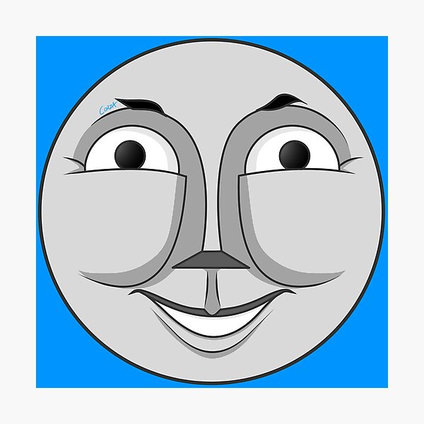 "Gordon (happy face)" Photographic Print by corzamoon | Redbubble