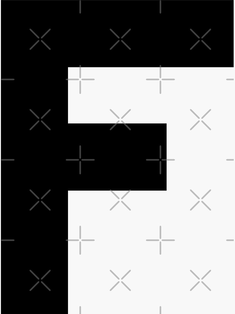 "Letter F Upper Case Matching Group Alphabet " Sticker for Sale by ...