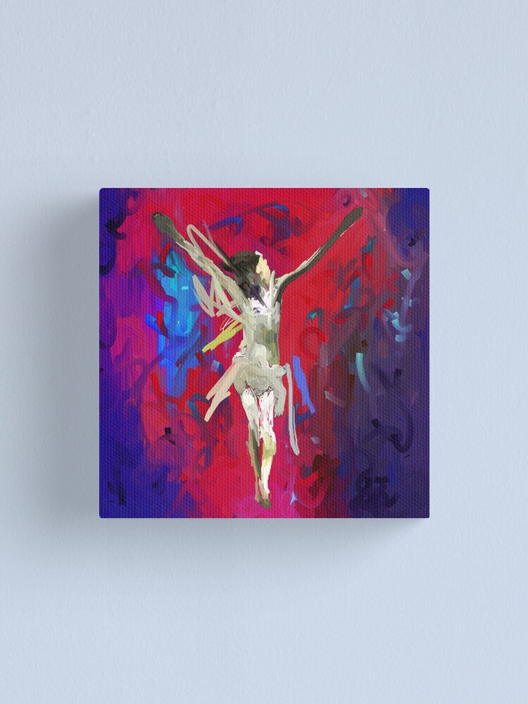 "Crucifixion of Jesus an abstract art | Abstract art of Jesus ...