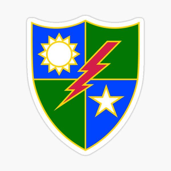 "75th Ranger Regiment - US Army" Sticker for Sale by wordwidesymbols ...