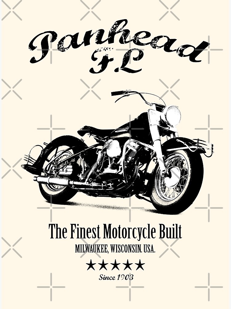 "The FL Panhead" Poster for Sale by rogue-design | Redbubble
