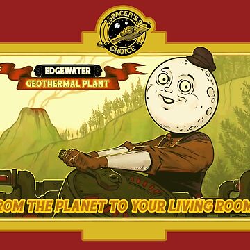 "Edgewater Geothermal Plant" Sticker for Sale by DBnation | Redbubble