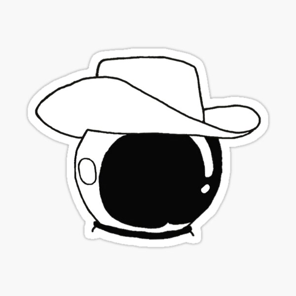 Space Cowboy Stickers | Redbubble