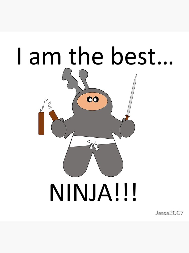 "Cute ninja meme" Poster by Jesse2007 | Redbubble
