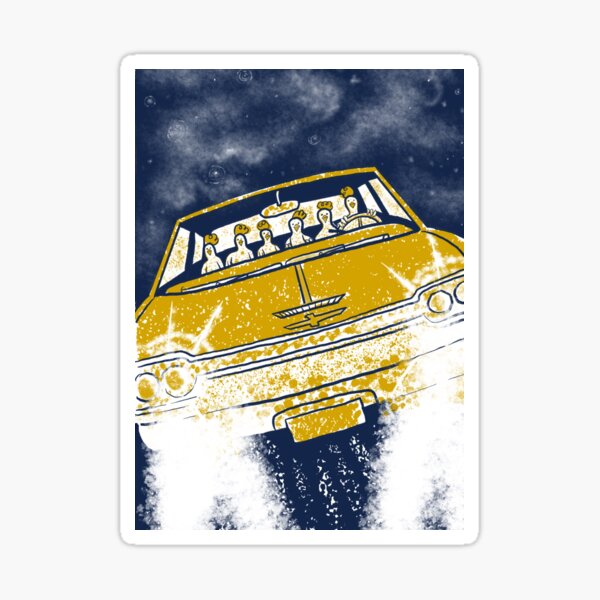 "Chicken joyride" Sticker for Sale by Gammaraybots | Redbubble
