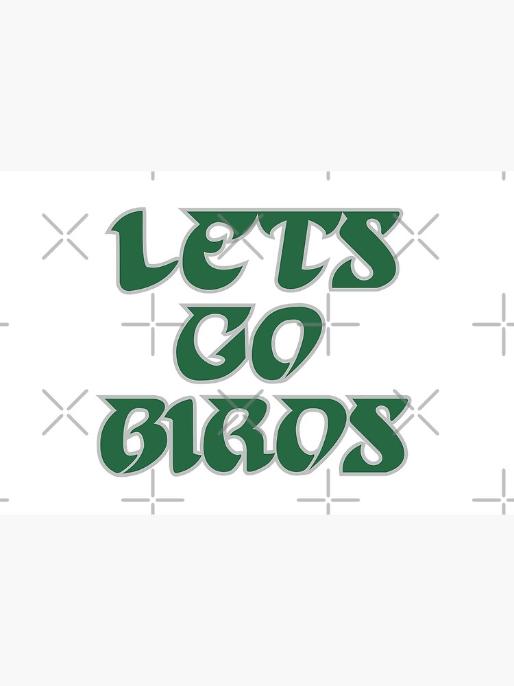 "Lets Go Birds, retro - White" Poster for Sale by SaturdayAC | Redbubble