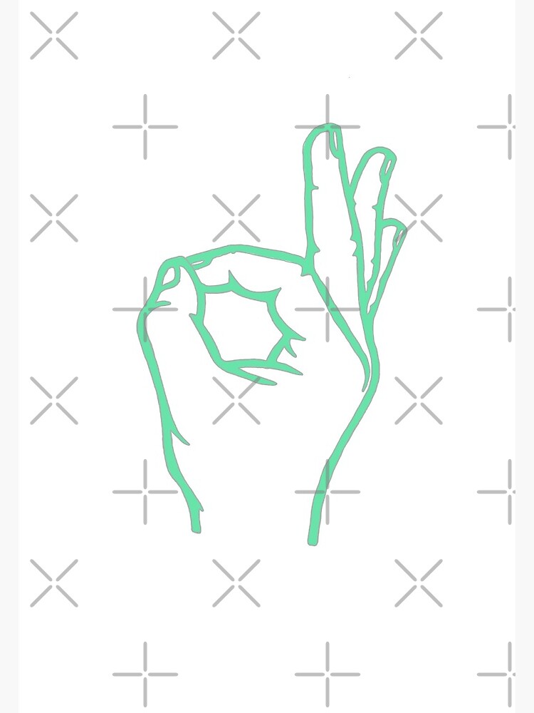 "Mint hand meme" Art Print for Sale by susieundies | Redbubble