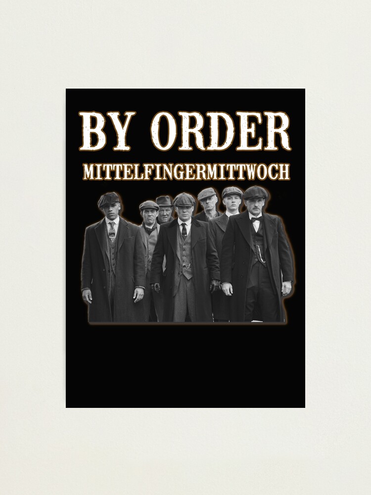 "PEAKY BLINDERS WEDNESDAY MIDDLE FINGER THOMAS SHELBY TSHIRT Gift ...