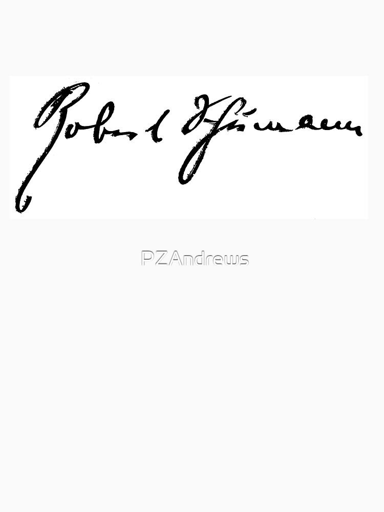 "Robert Schumann signature" T-shirt by PZAndrews | Redbubble