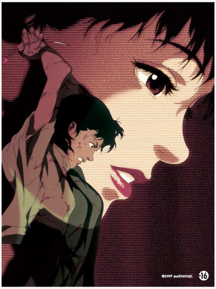 "Perfect Blue Poster" Sticker for Sale by TETSUYA-CORP | Redbubble