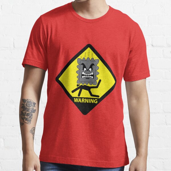 "Crushing Hazard sign" T-shirt by D4N13L | Redbubble | geek t-shirts ...