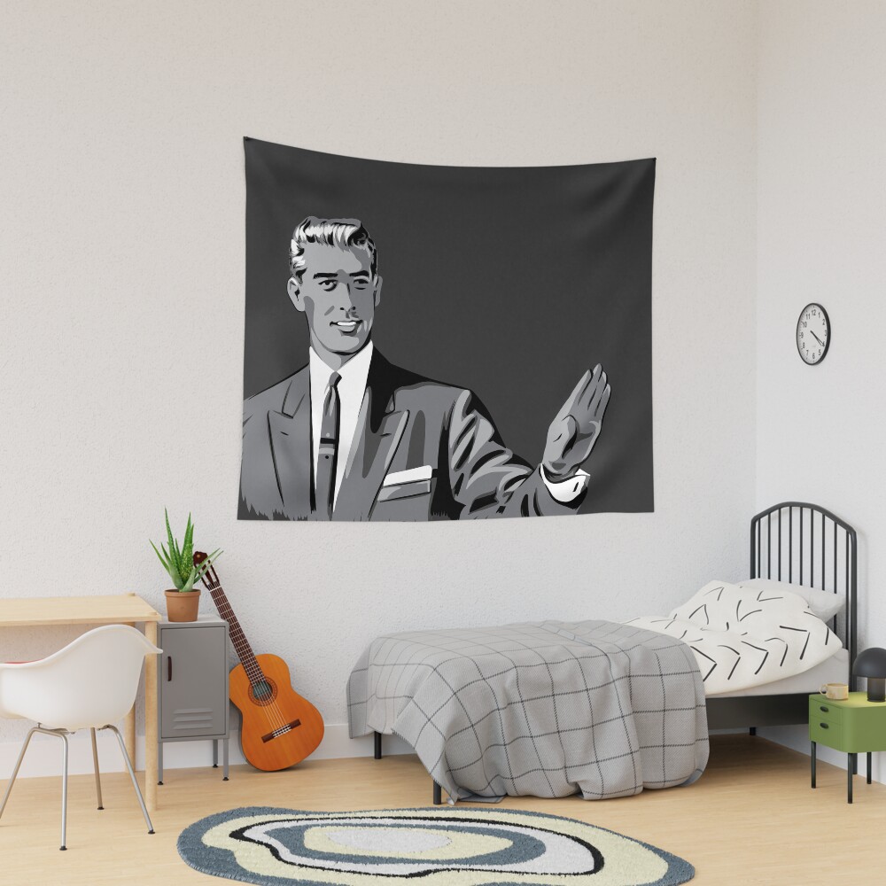 "Correction Guy Meme" Art Board Print for Sale by polliadesign | Redbubble