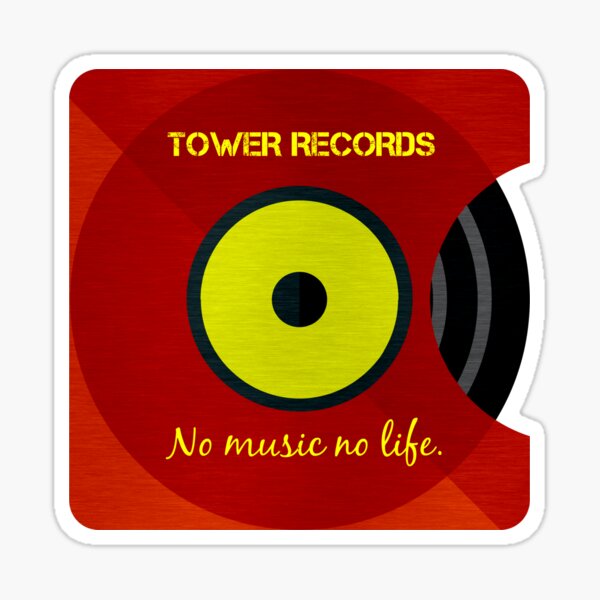 Tower Records Stickers | Redbubble