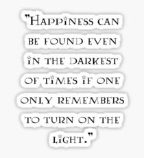 Harry Potter Quote: Stickers | Redbubble