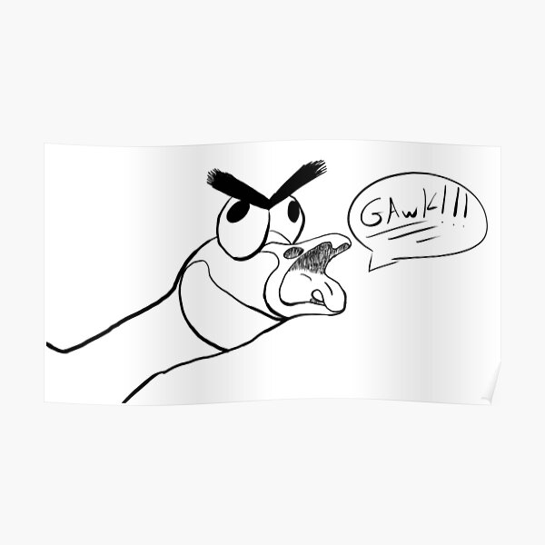 Angry Goose Posters | Redbubble