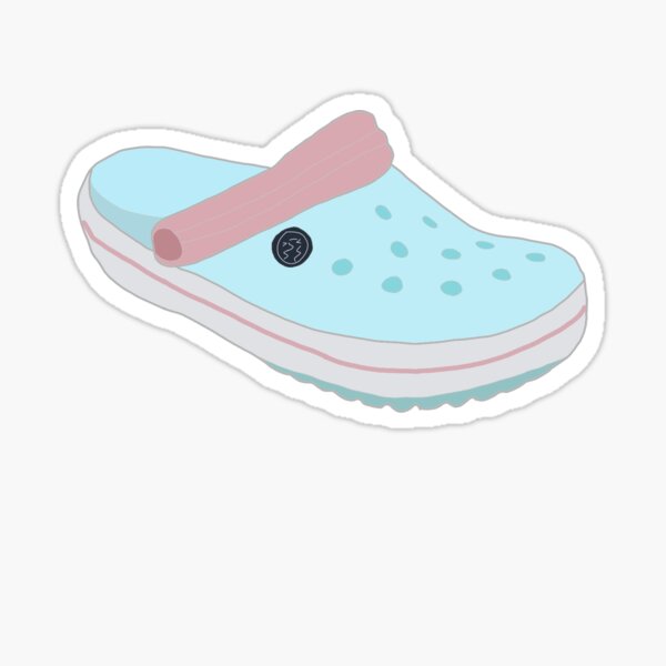 "crocs sticker" Sticker for Sale by weirdo1000 | Redbubble