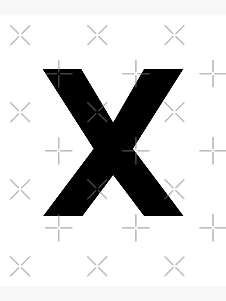 "X Capital Letter, Letter X Uppercase Matching Group Alphabet ...
