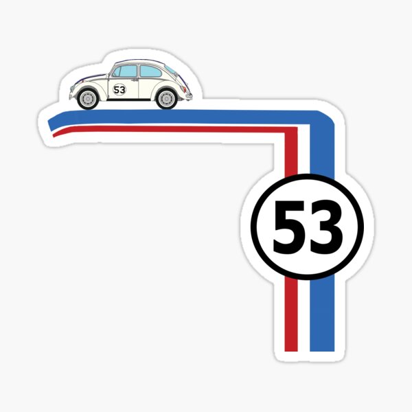 Herbie 53 Stickers | Redbubble