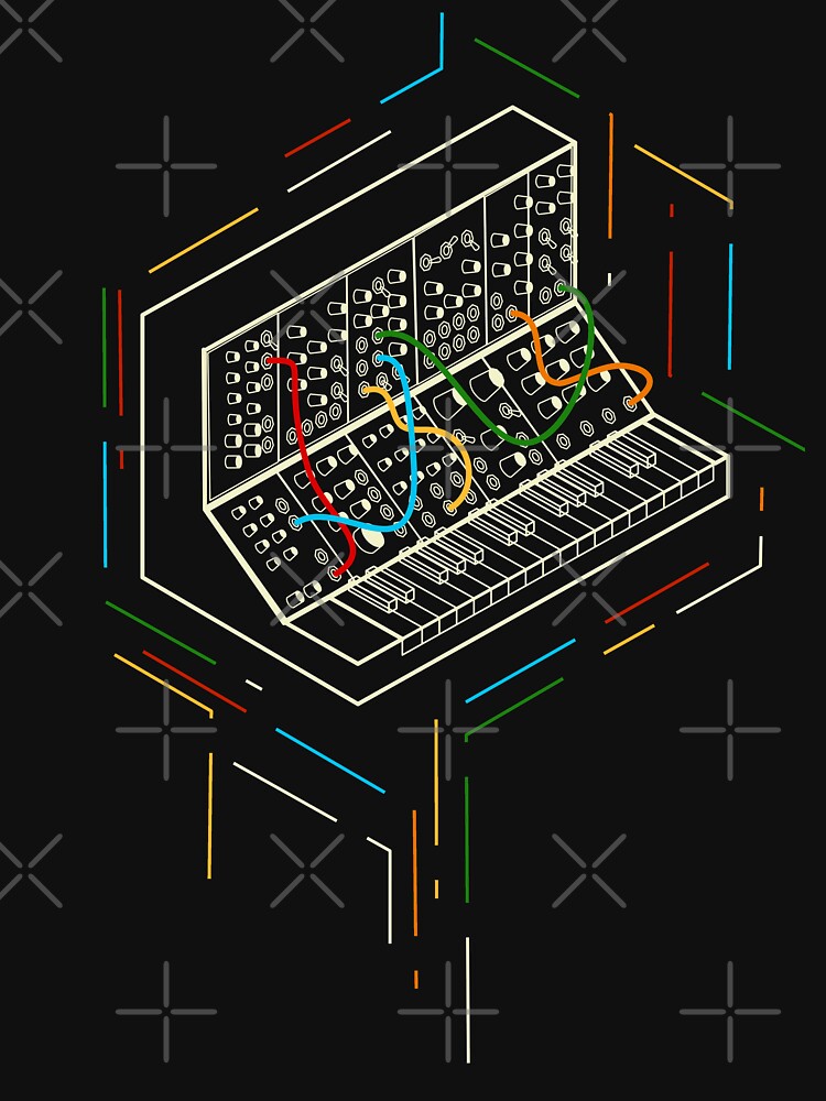"Modular Synthesizer" T-shirt for Sale by mewzeek-T | Redbubble ...
