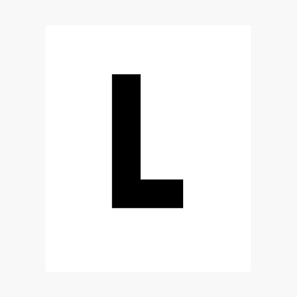 "L Capital Letter, Letter L Uppercase Matching Group Alphabet ...