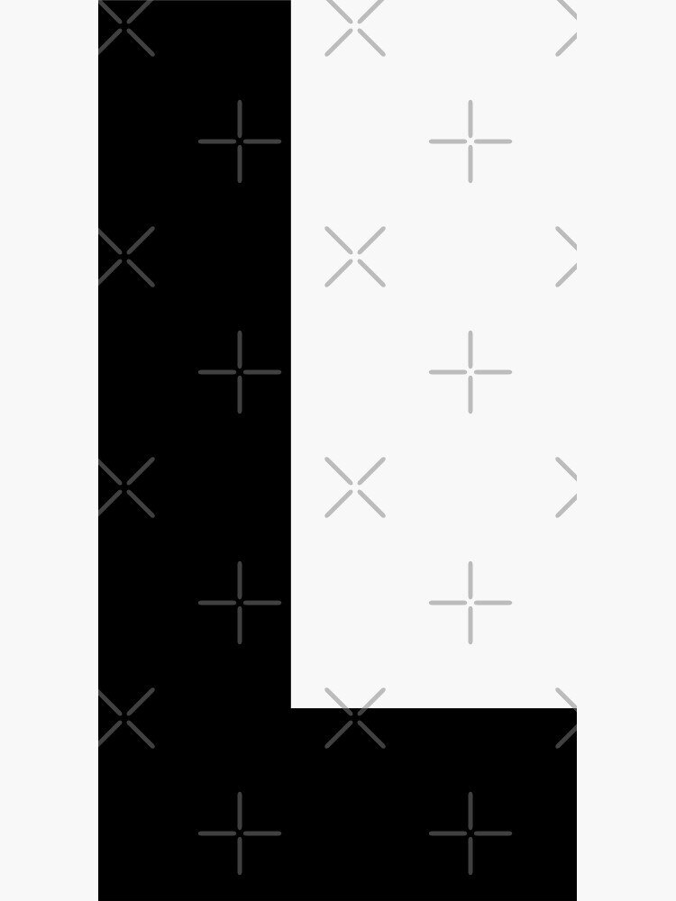 "L Capital Letter, Letter L Uppercase Matching Group Alphabet" Sticker ...