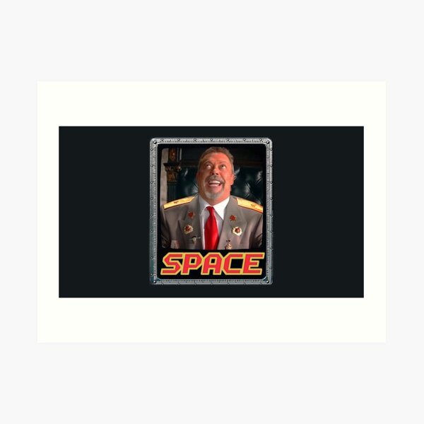 "Space tim curry meme" Art Print by OscarD | Redbubble