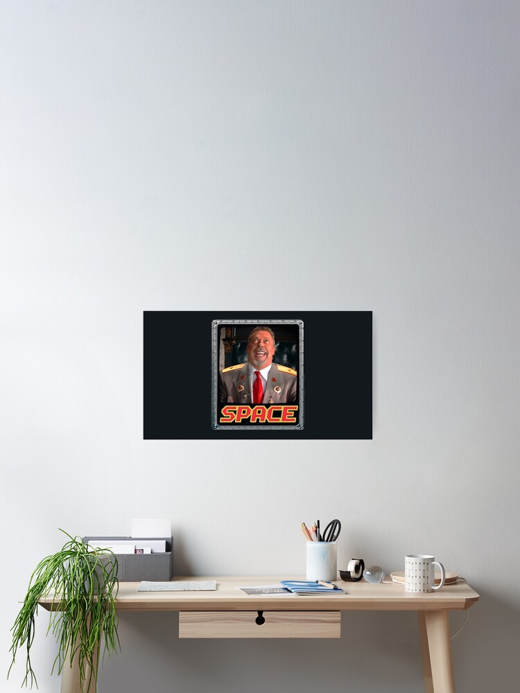 "Space tim curry meme" Poster for Sale by Oscar Dove | Redbubble