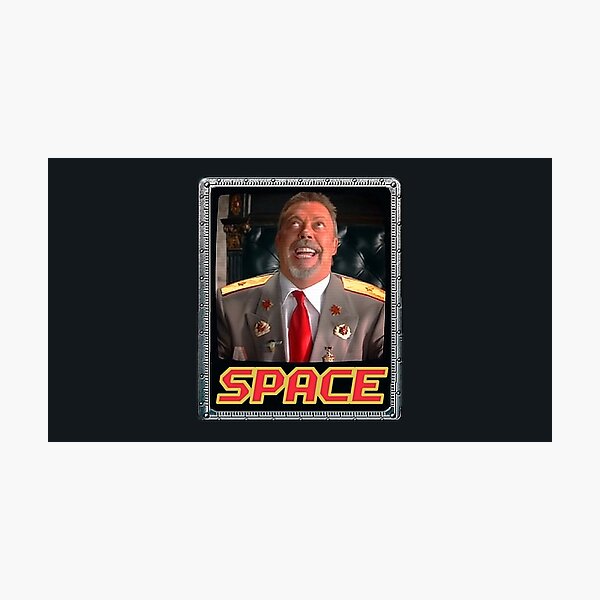 "Space tim curry meme" Photographic Print by OscarD | Redbubble