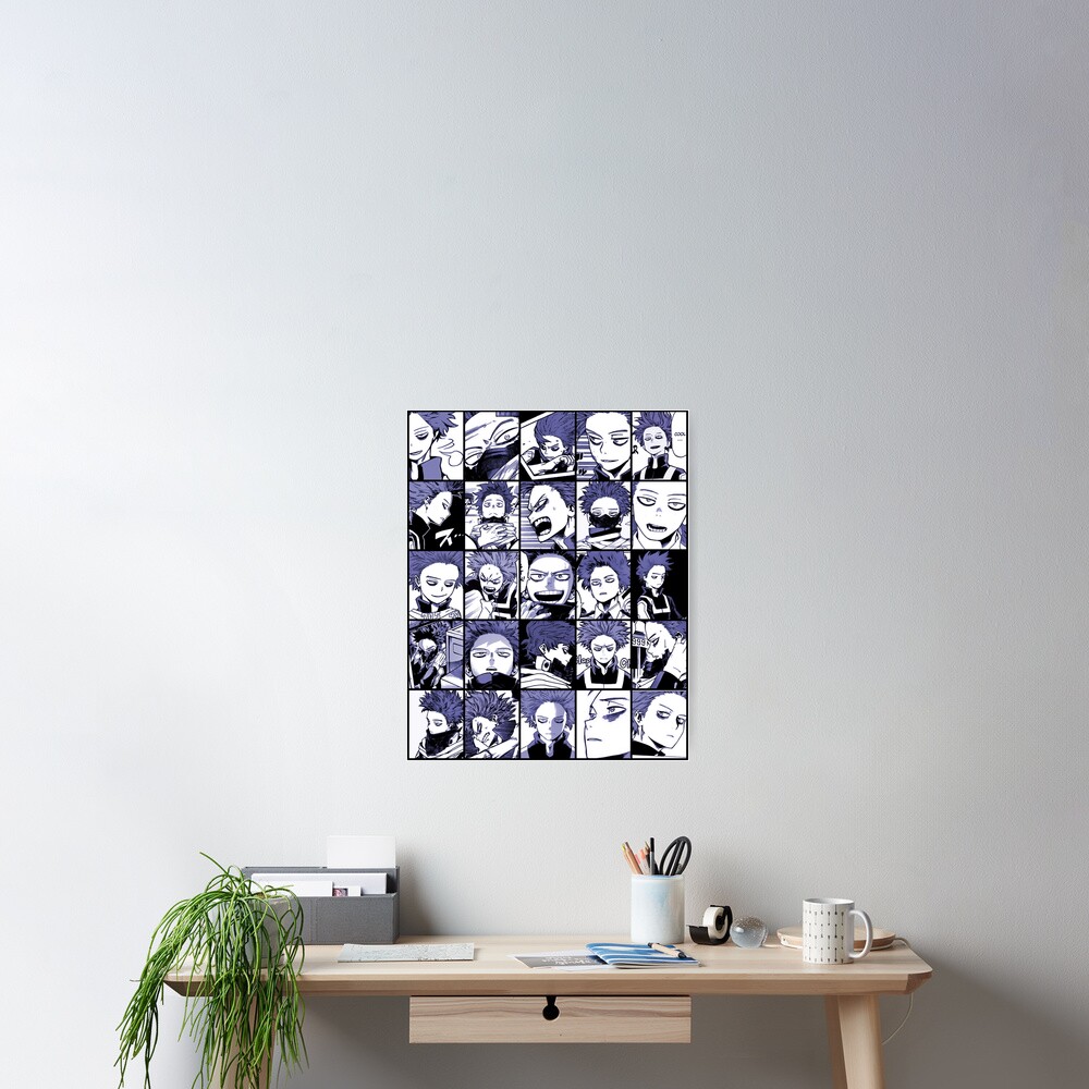 "Shinso Collage color version" Poster for Sale by Angellinx3 | Redbubble