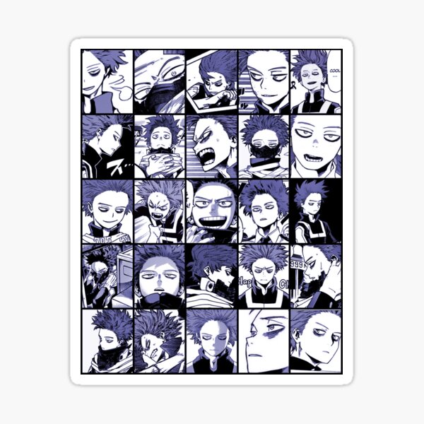 "Shinso Collage color version" Sticker for Sale by Angellinx3 | Redbubble
