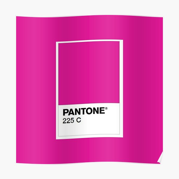 Pantone Color Swatch Posters | Redbubble