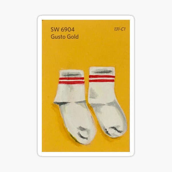 "Gusto Gold" Sticker by starcatching | Redbubble