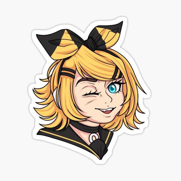 "bring it on rin decal/sticker" Sticker by sketchpoo | Redbubble