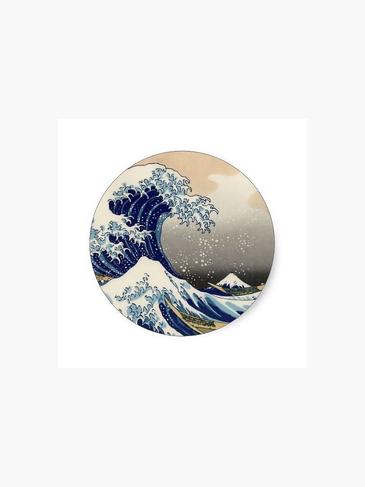 "The Great Wave Sticker ? " Sticker by sophtee | Redbubble