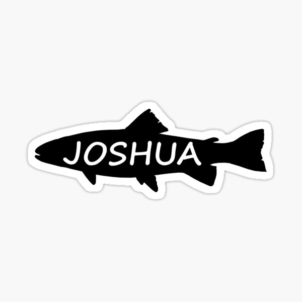 "Joshua Fish" Sticker for Sale by gulden | Redbubble