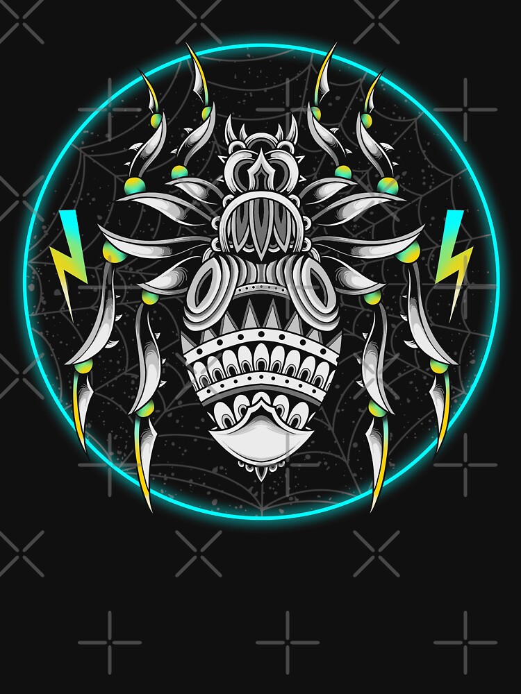 "Retrowave Spider" T-shirt by GODZILLARGE | Redbubble | retrowave t ...