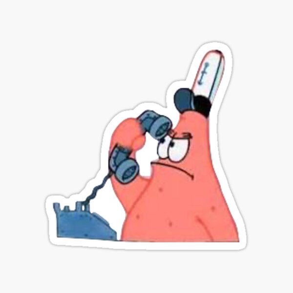 "no this is patrick" Sticker for Sale by alexiamlombardo | Redbubble